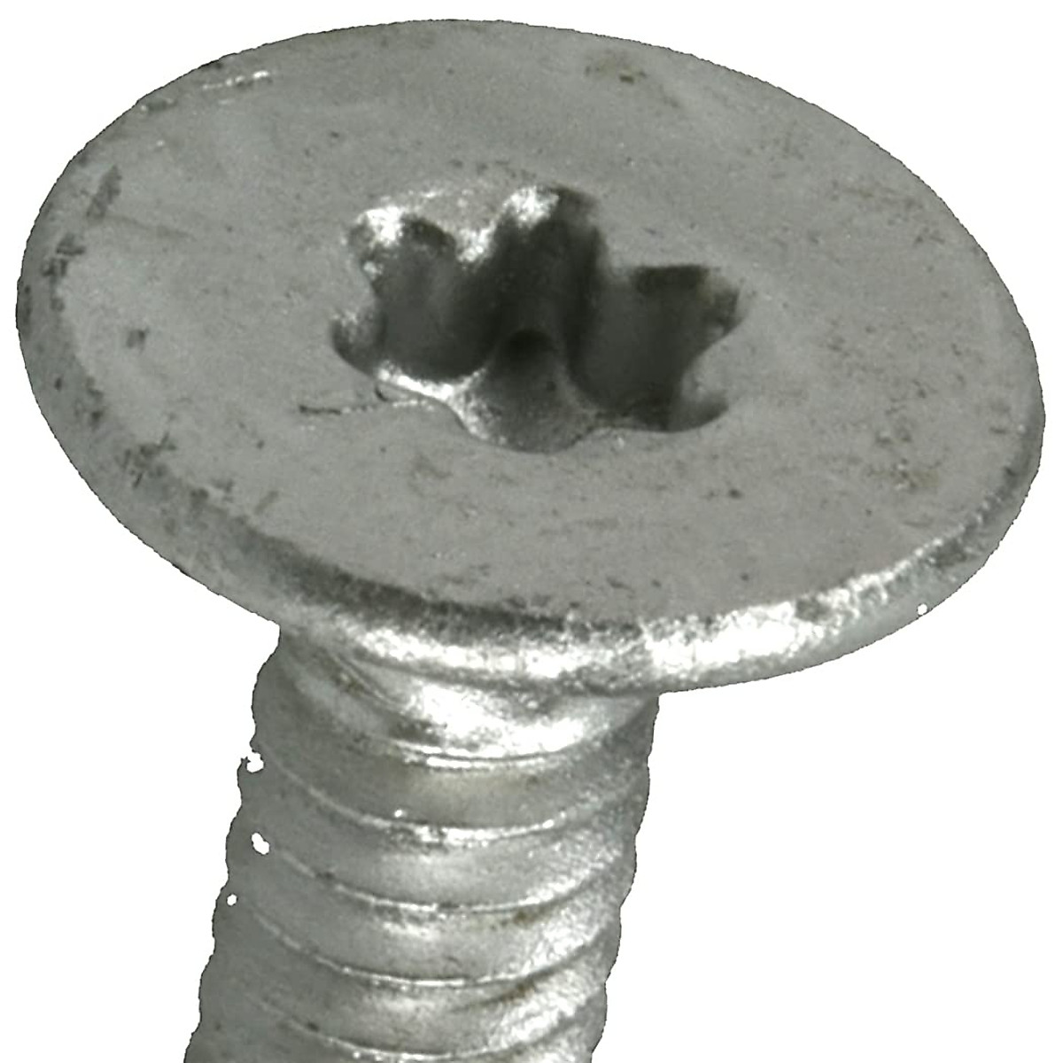 Power Pro Premium Self-Drilling Metal Screws, Epoxy Coated Steel, Wafer Head Wood to Metal Winged Point Screws, Silver, #10 x 1-7/16 inches, Box of 68 Screws