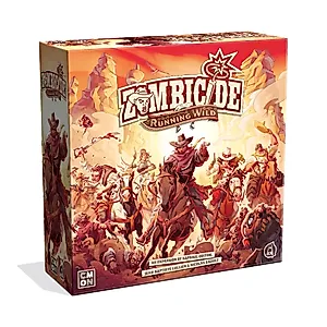 Zombicide Running Wild Expansion - Ride or Die in The Undead West! Cooperative Strategy Game with Tabletop Miniatures, Ages 14+, 1-6 Players, 45-60 Min Playtime, Made by CMON