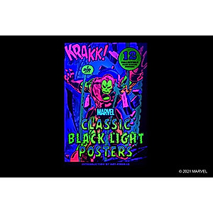 Marvel Classic Black Light Collectible Poster Portfolio