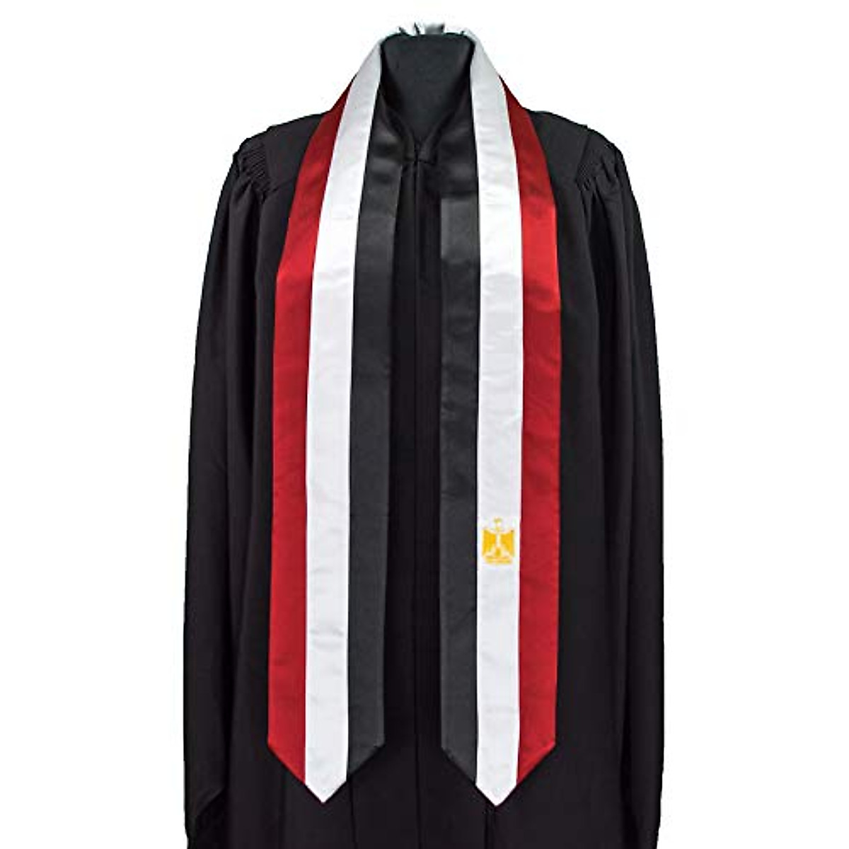 Vision Wear Egypt Flag Graduation Sash/Stole International Study Abroad Adult Unisex