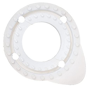GrandEZ Shower Strainer-Our Hair Catcher Prevents Hair Clogs Immediately, Slips Right Over Your existing pop-up tub Drain or Covers Your Standing Shower Drain Without Moving Out of Place..