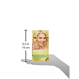 Garnier Nutrisse Ultra Color Nourishing Hair Color Crème, LB3 Ultra Light Beige Blonde, 1-count (Packaging May Vary)