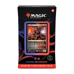 Magic: The Gathering Starter Commander Deck Bundle – Includes all 5 Decks,Multicoloured