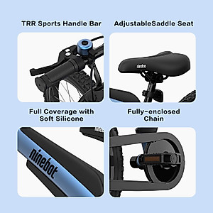 Segway Ninebot Kid’s Bike for Boys and Girls, 18 inch with Kickstand, Red