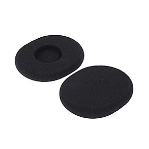 H800 EarPads by AvimaBasics | Premium Replacement Foam Ear Pads Ear Pad Cushion Ear Cover Repair Parts for Logitech H800 H 800 Wireless Headphones Headsets - Great Comfort - Black (1 Pair)