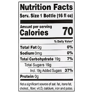 Eat The Change Just Ice Tea Organic Honey Green Tea, Kosher, 16 Fluid Ounces (Pack Of 12)