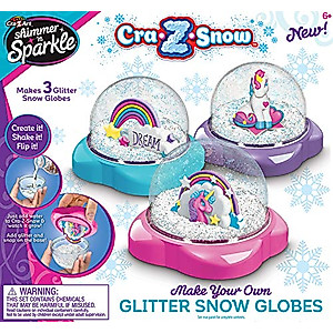 Shimmer & Sparkle CRA-Z Snow Glitter Snow Globes