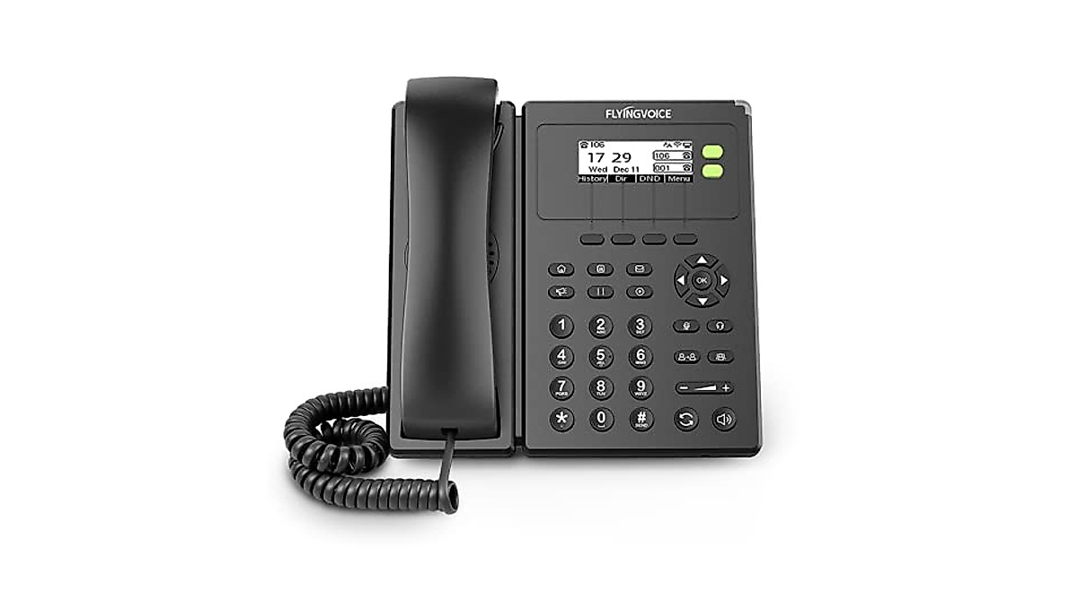 FLYINGVOICE FIP10P VoIP Phone with WiFi Support