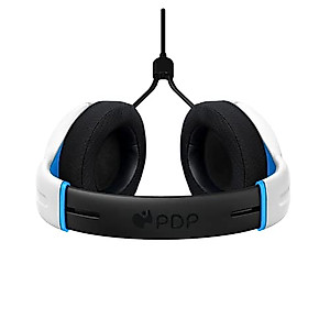 PDP Gaming AIRLITE Xbox Headset with Microphone, Series X|S/Xbox One/PC/Windows, Lightweight Stereo Headphones, Wired Power, Noise-Cancelling mic- Ion White (Only at Amazon)