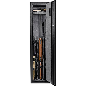 BARSKA AX13100 4.33 Cubic Foot Keypad Rifle Safe, One Size, Black