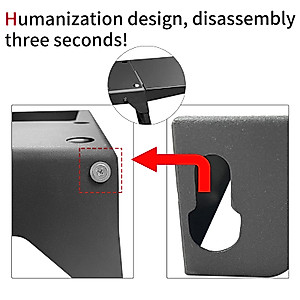 BSARTE Grill Griddle Stand Compatible for Blackstone 17” 22 inch Table Top Griddle, Outdoor Camping Cooking Station Worktable with Adjustable Leg and Side Shelf, BBQ Accessories