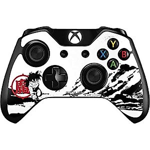 Skinit Decal Gaming Skin Compatible with Xbox One Controller - Officially Licensed Dragon Ball Z Gohan Wasteland Design