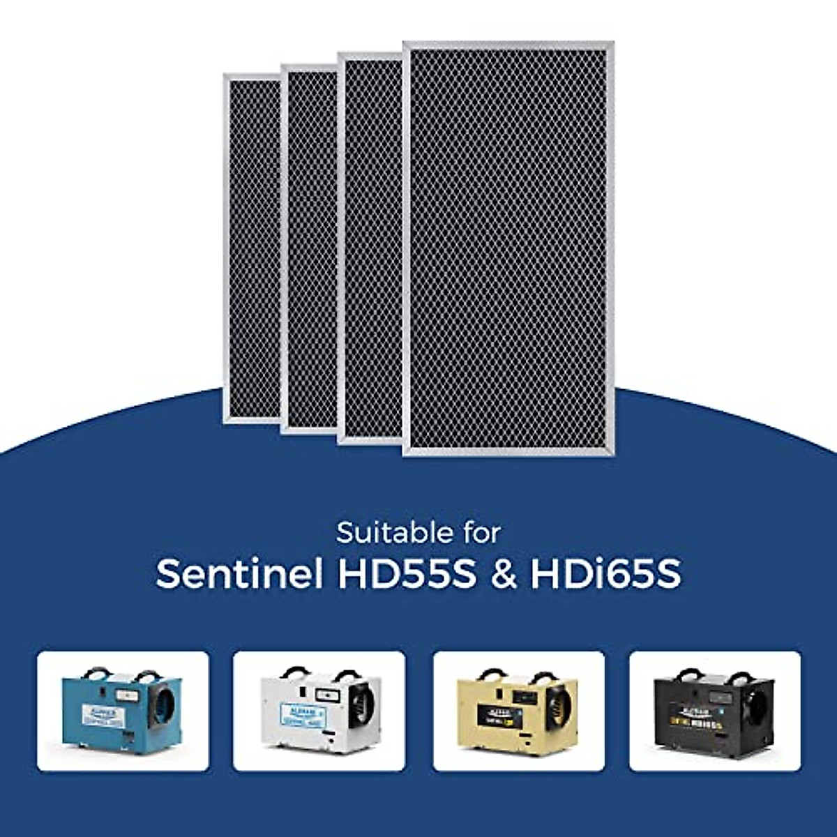 Alorair MERV-1 4Pack for Crawlspace Dehumidifier HD55S/HDi65S