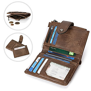 CLUCI Backpack Bundles with Wallet for Women