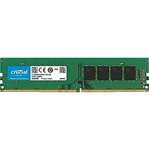 Crucial 8GB Single DDR4 2133 MT/s (PC4-17000) SR x8 Unbuffered DIMM 288-Pin Memory - CT8G4DFS8213