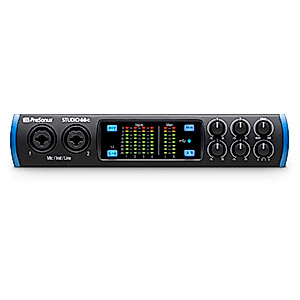PreSonus Studio 68c 6x6, 192 kHz, USB Audio Interface with Studio One Artist and Ableton Live Lite DAW Recording Software