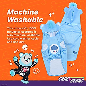 Care Bear for Pets Halloween Grumpy Bear Sleeveless Hoodie - XS | Cozy Hoodie for Dogs | Fun and Cute Halloween Costumes for Dogs| Officially Licensed Care Bears Pet Products