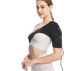 Shoulder Heating Pad,Jade Heated Shoulder Wrap for Rotator Cuff Pain 3 Adjustable Heat