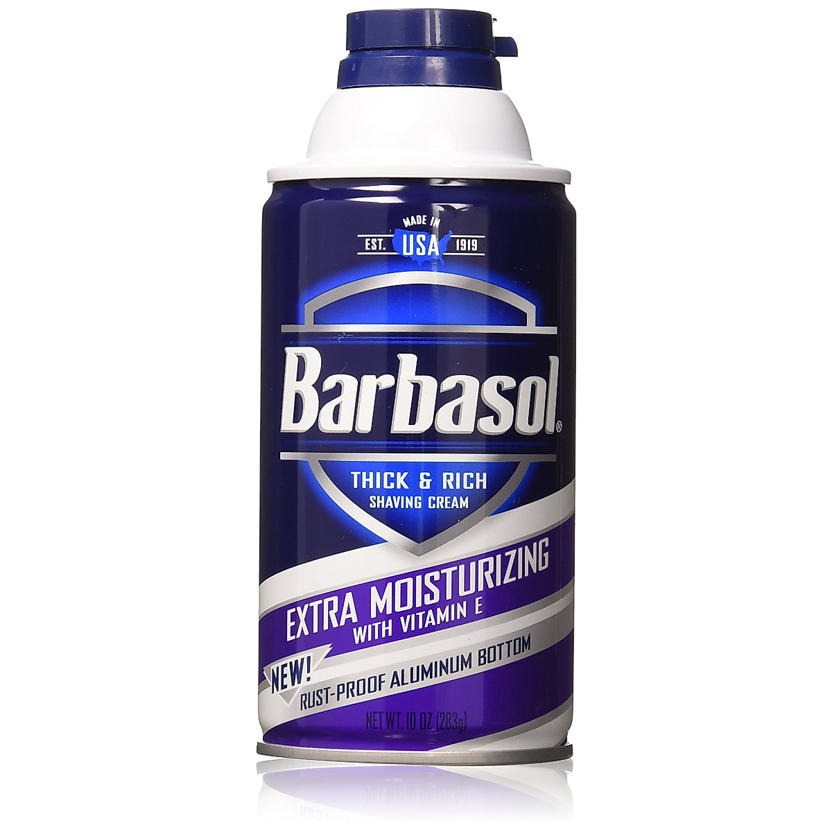 Barbasol Extra Moisturizing With Vitamin E Shaving Cream, 10 oz., 2 Piece