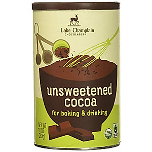Lake Champlain Chocolates Unsweetened Organic Cocoa, 10 oz