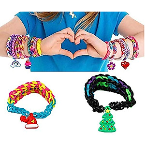 (105pcs) Rubber Loom Band Silicone Charm, Bracelet Charms ,Loom Rubber Bands Charms,Bracelet Pendant,