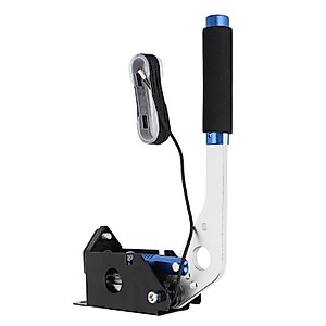 USB Handbrake, USB PC Game Handbrake Adjustable Game Handbrake, for SIM Racing Games, Support for G27 G25 G29 T500 T300(Blue)