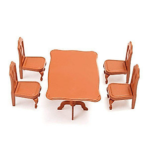 Totority 2 Sets Kids Resin Table and Chairs Child Mini