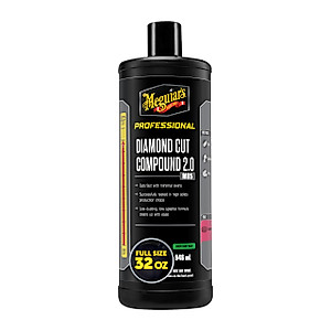Meguiar's M8532 Mirror Glaze Diamond Cut Compound 2.0 - 32 Oz Bottle