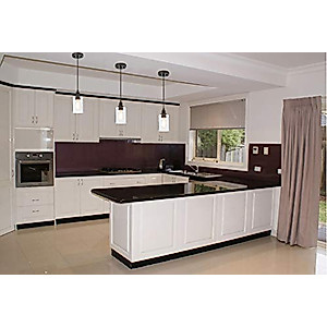 WISBEAM Pendant Lighting Fixture, Hanging Ceiling Lights with E26 Medium Base Max. 60 Watts, ETL Rated, Bulbs not Included, 3-Pack