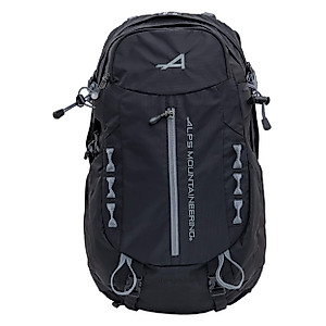 ALPS Mountaineering Unisex Adult Solitude, Black/Gray, 24L