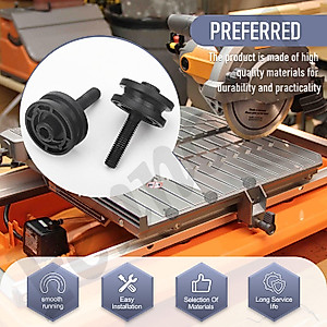 305784005 305784001 Tile Saw Roller Assembly Compatible with Ryobi DT180EVO for Ridgid 7" Tile Saw R4030, R4030S and R4031 (3 PCS)