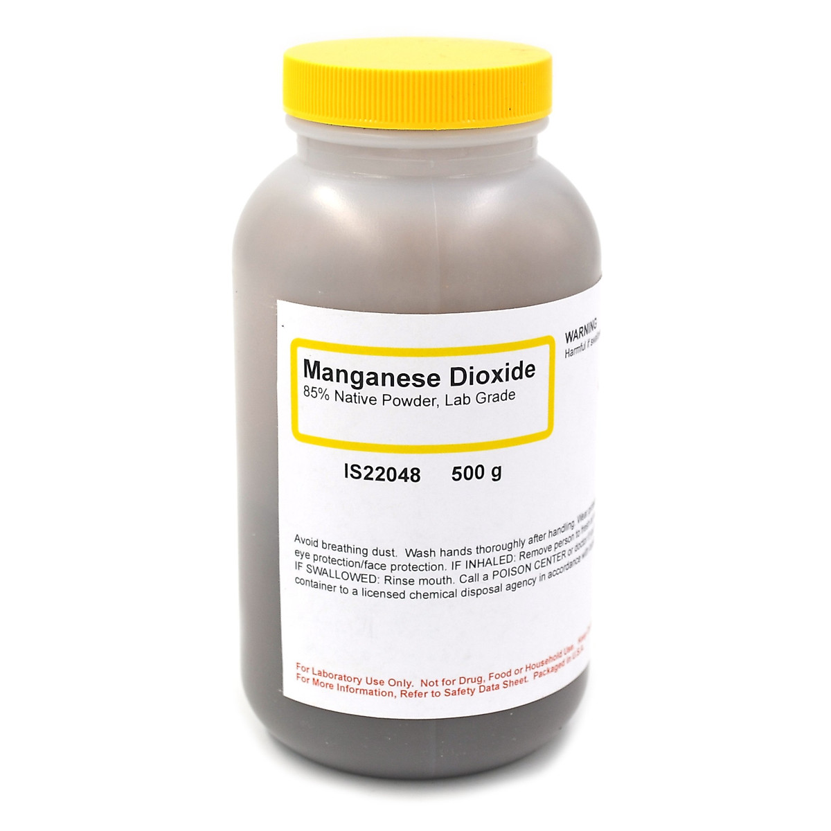 ALDON Innovating Science Lab-Grade Manganese Dioxide Powder, 500g - The Curated Chemical Collection