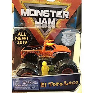 MJ 2019 Spin Master El Toro Loco Monster Jam Diecast 1:64 Scale