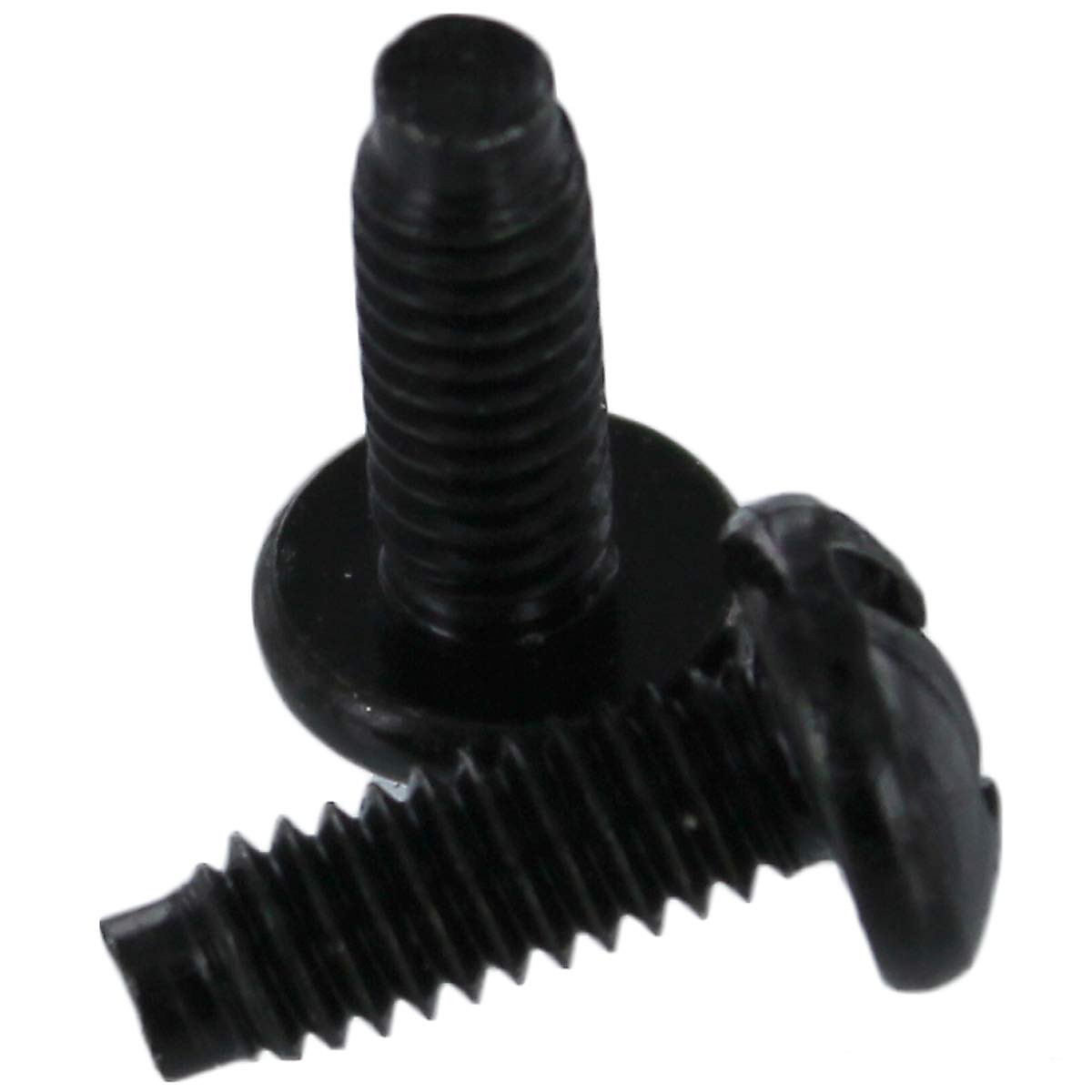 NavePoint 12-24 Pan Phillips Pilot Point Screws for Rack Mount Server Shelves Cabinets 3/8 Inch, Set of 50