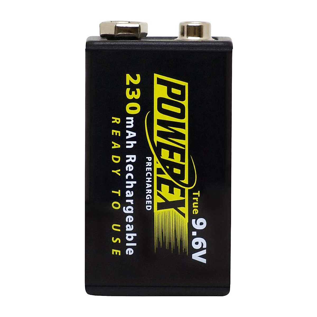 Powerex Low Self-Discharge Precharged 9V(9.6V) Rechargeable NiMH Batteries (MHR9VP), 1-pack