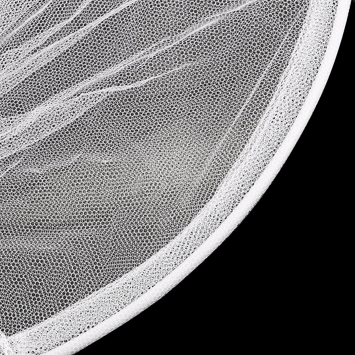 Mosquito Net - Foxnovo Toddler Bed Crib Canopy Mosquito Netting (White)