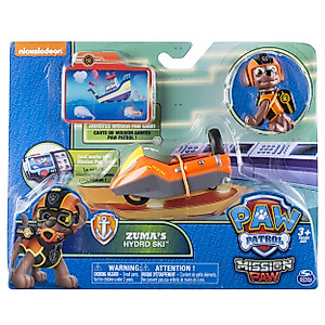 Paw Patrol Mission Paw - Zuma’s Hydro Ski - Figure and Vehicle