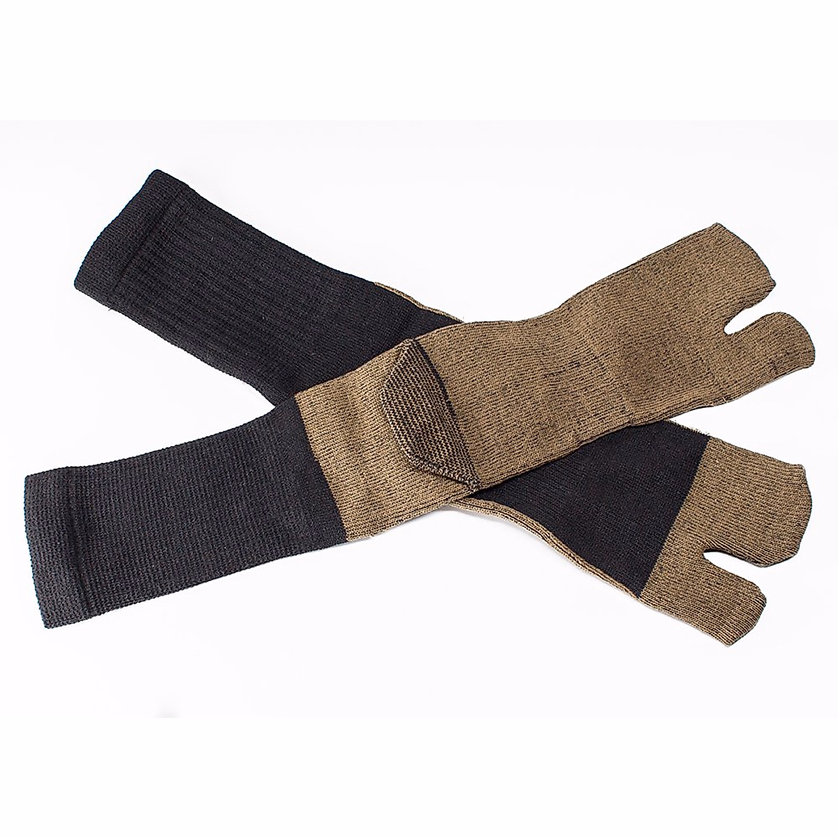 HONOW Tabi Socks, Split Toe Flip Flop Socks High Crew for Men and Women Cotton Pack of 4