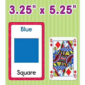 Carson Dellosa Toddler Flash Cards 4 Pack, Alphabet Flash Cards, Sight Word Flash Cards, Colors & Shapes Flash Cards, Number Flash Cards, Math & Phonics Kindergarten - Preschool Learning Activities 4+