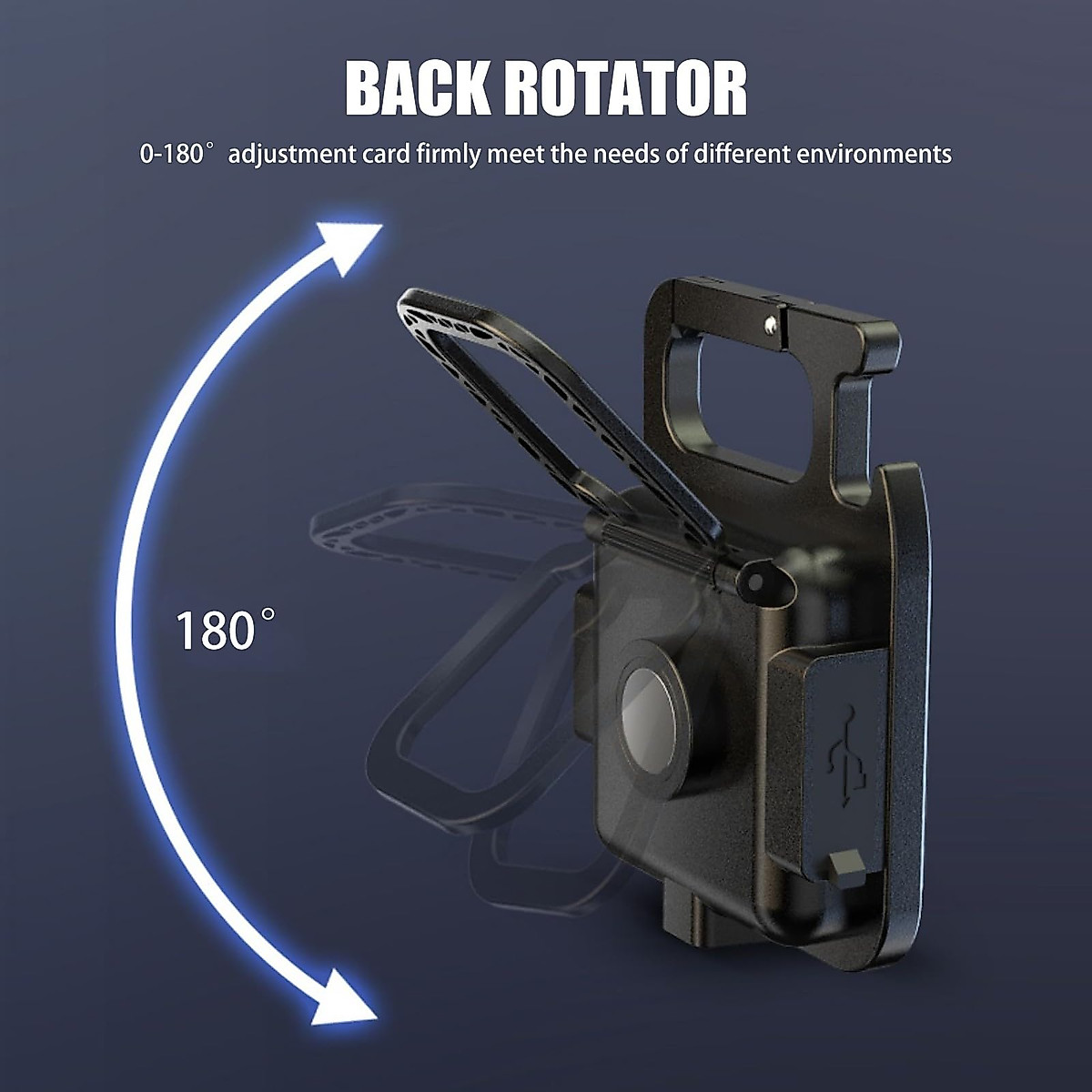 GKmow 2 PCS Car Keychain Light, Portable Mini COB Three-mode Work Light, Foldable Stand Bottle Opener Night Light, Suitable for Car Camping, Long-distance Travel, Home Use (Black)