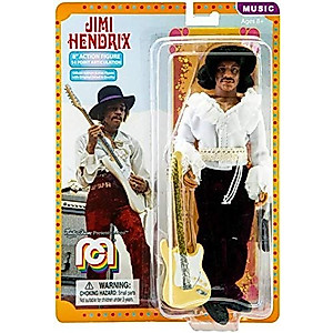 Mego Music Icons Jimi Hendrix Set of 2 Action Figures
