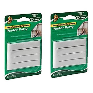 Poster Putty Wht 2oz(2 Pack)