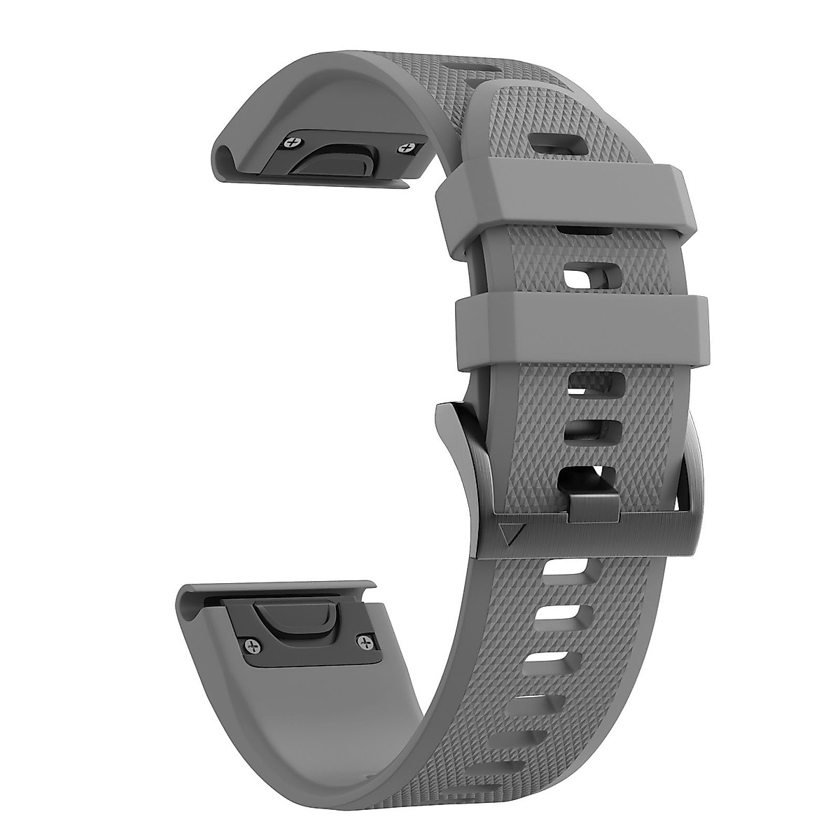 ANCOOL for Fenix 5 Watch Band/Fenix 6 Watch Band/Garmin Fenix 7 Band 22mm Soft Silicone Bands Compatible With Garmin S62 Watch Bands/Fenix 5 PLUS Band(Black,Grey,Army Green)