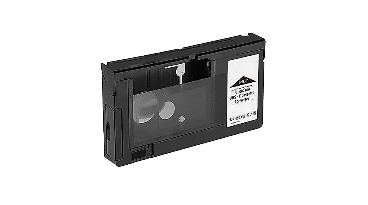 ADPLIFE VHS-C Cassette Adapter for Easy Playback