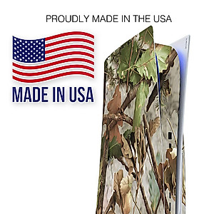 ITS A Skin Skins Compatible with Sony Playstation 5 Console Disc Edition - Protective Decal Overlay Stickers wrap Cover - Tree camo Real Oak