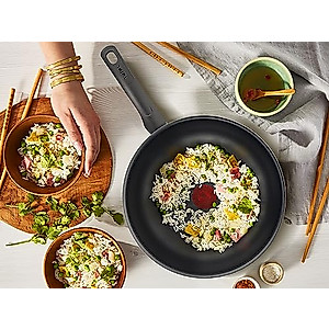 Tefal B56419AZ, Cookware, Wok 28cm, Black/White