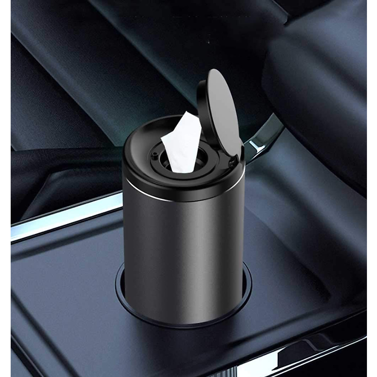 Tinkei Wipes Storage Holder,Aluminum Alloy Wipes Dispenser Holder Durable Wipes Container for Car Home Office Use, (Grey)