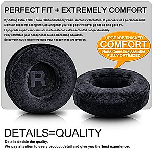 Sixsop Replacement Earpads for Fidelio X2HR X1S X2 X3 Over-Ear Headphones (Velour)