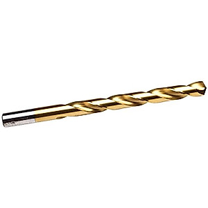 Irwin 63924 3/8" Titanium Nitride Coated Straight Shank Drill Bit