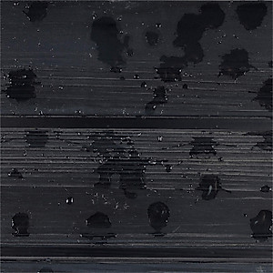 Shine Company 4114BK Providence Rectangular Adirondack Outdoor Side Table | Wood Accent Table for Indoor/Outdoor – Black